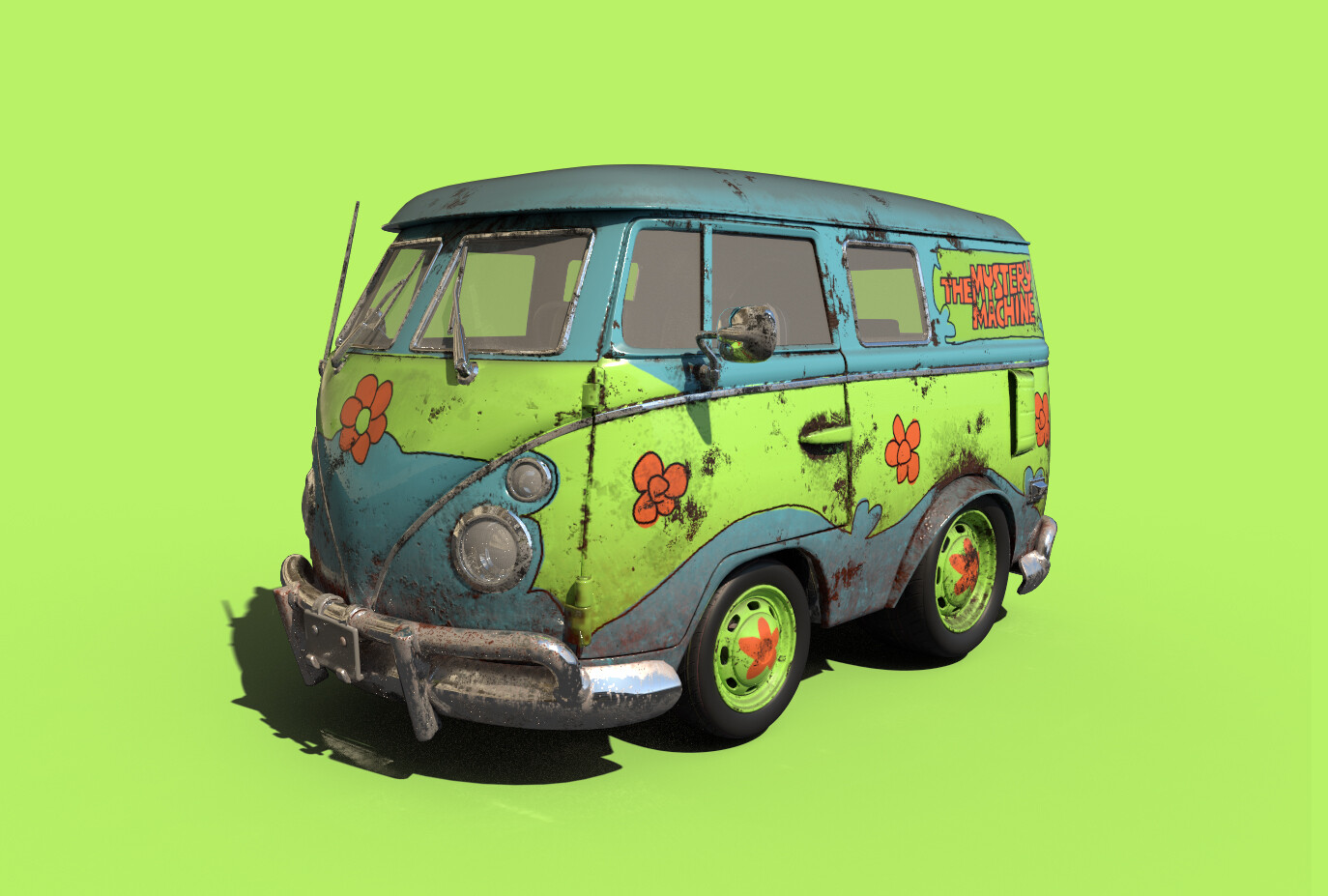 ArtStation - Realistic Mystery Machine
