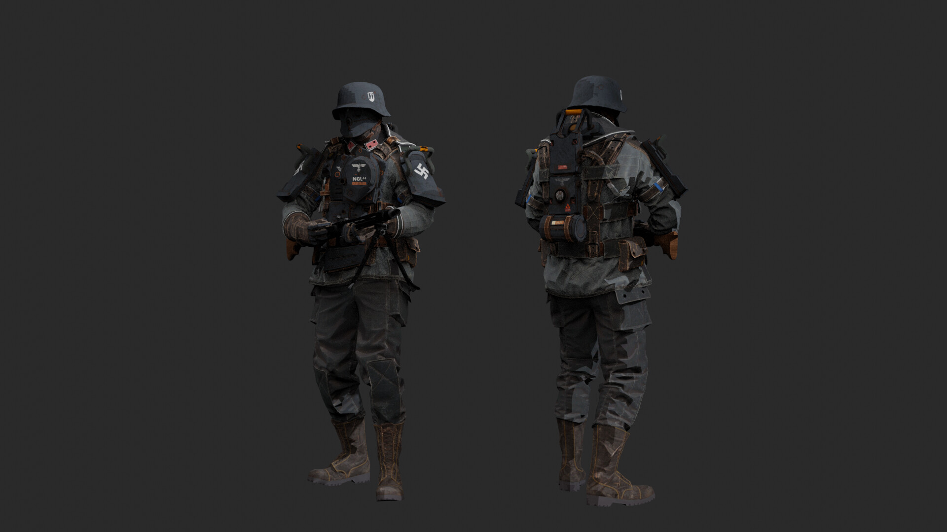 David - German soldier