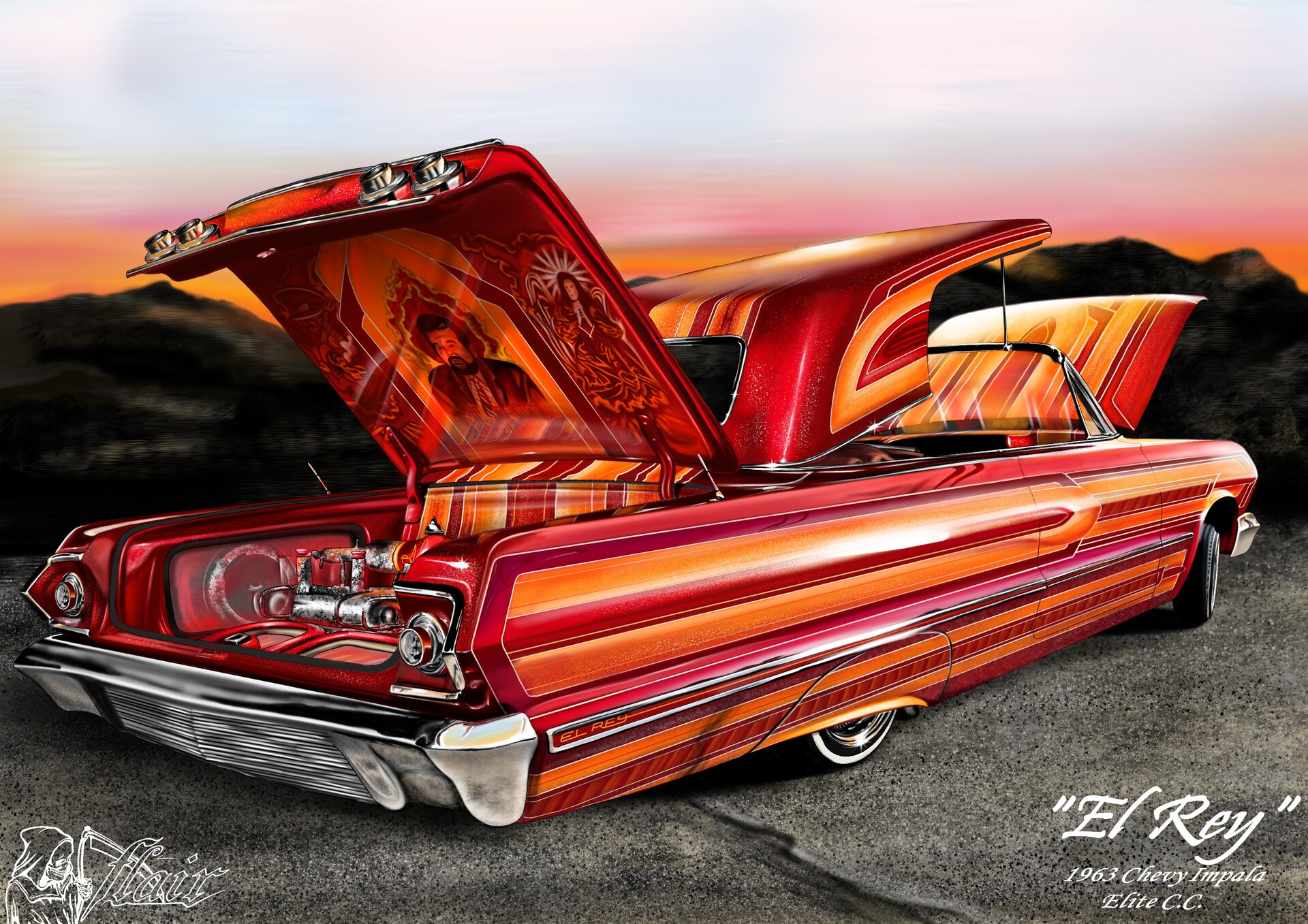 Harry Morgan - El Rey 1963 Impala