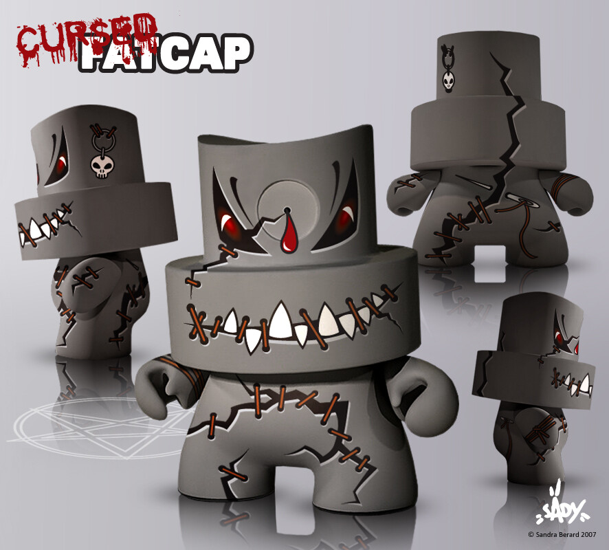 ArtStation - FATCAP (Kidrobot) custom concepts