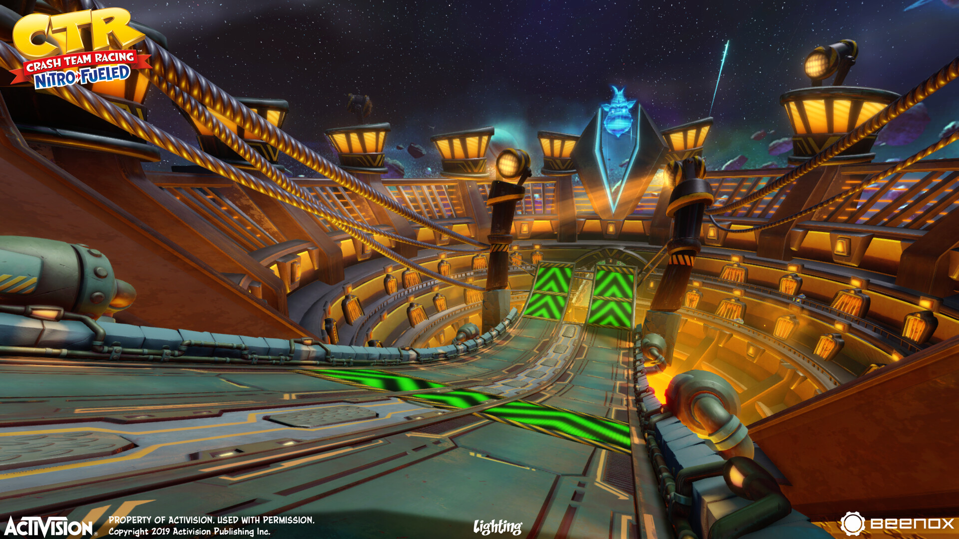 Samuel Gauthier - Crash Team Racing - Hyper SpaceWay Lighting