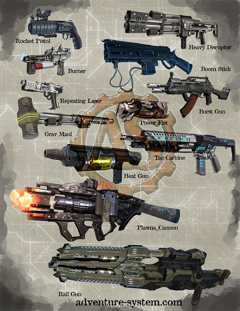 ArtStation - Weapons