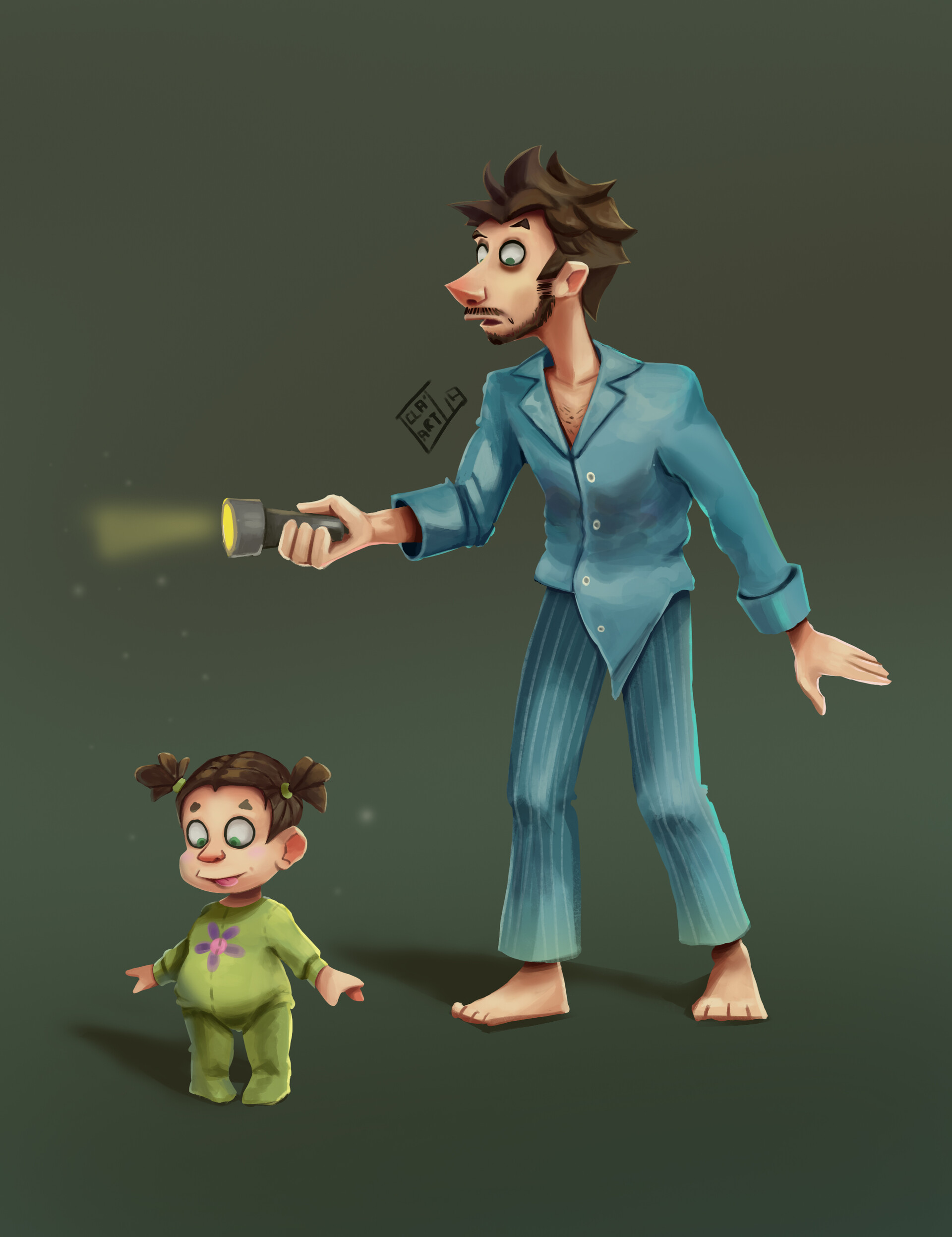 ArtStation - Character design work | process