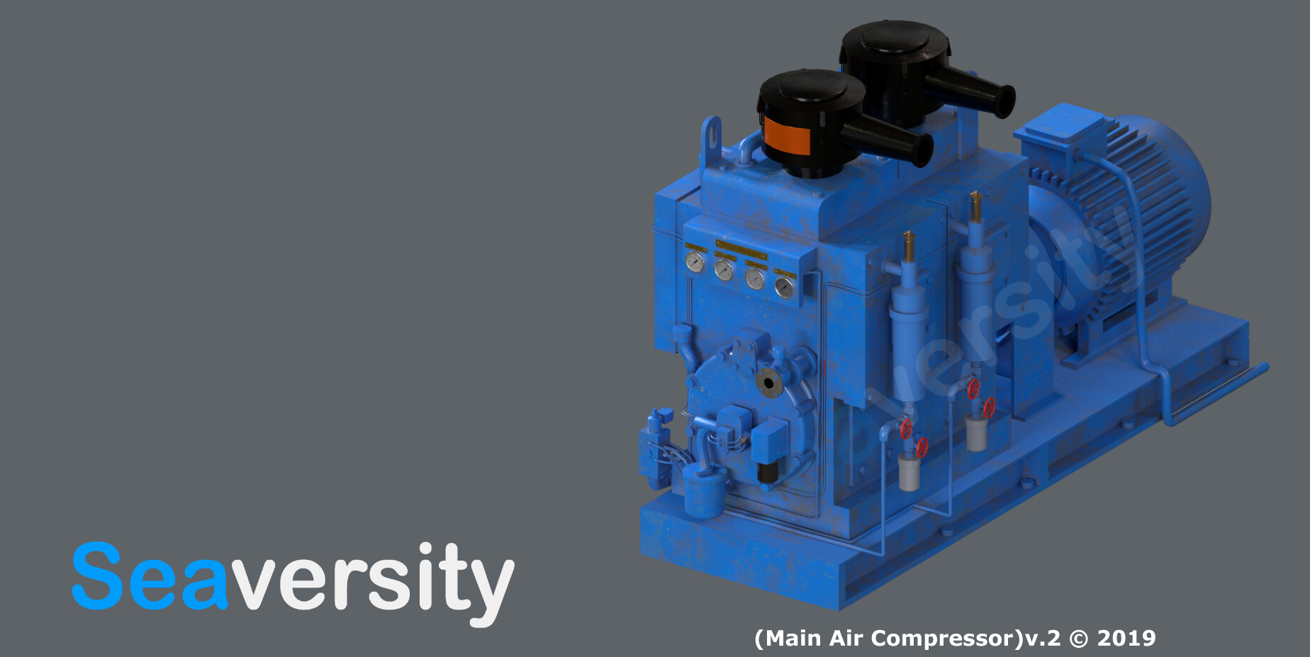 ArtStation - Main Air Compressor