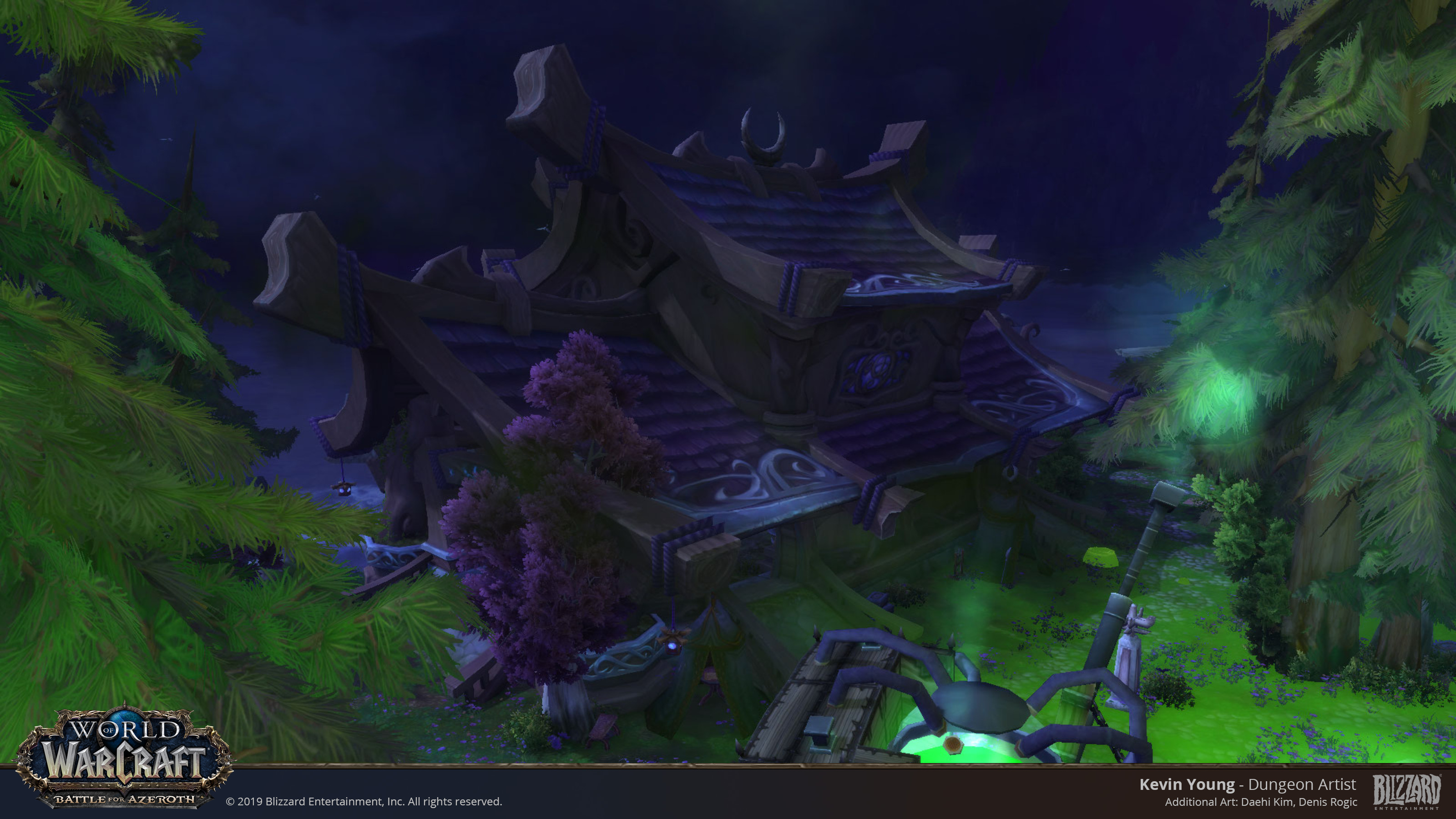 Kevin Young - World of Warcraft: Battle for Azeroth: Darkshore Warfront