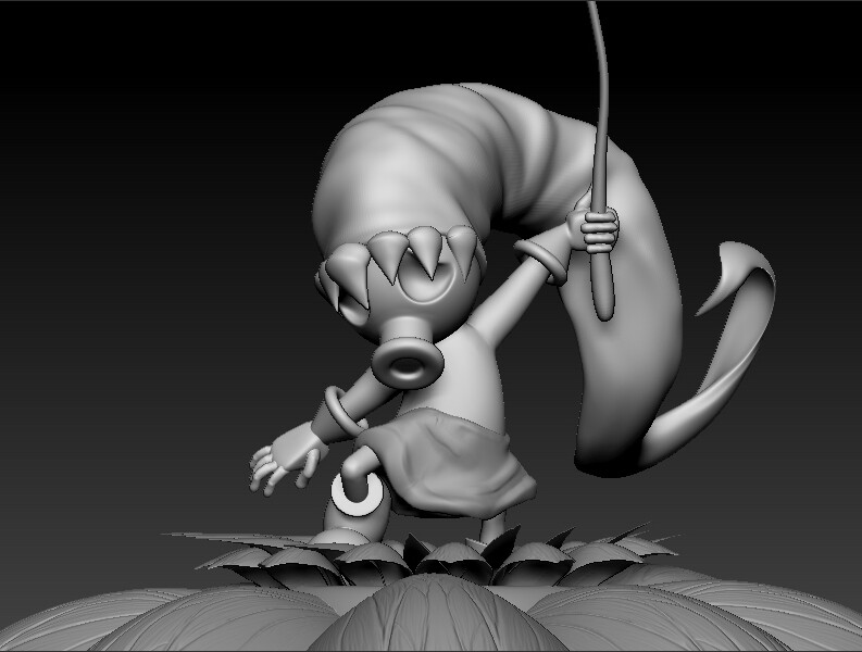 ArtStation - Deku Link - Legend Of Zelda Majora's Mask