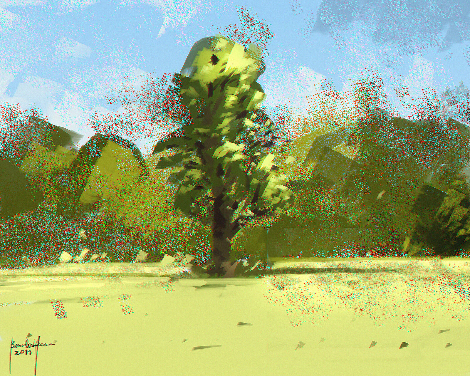 Benedick Bana - Environment concept