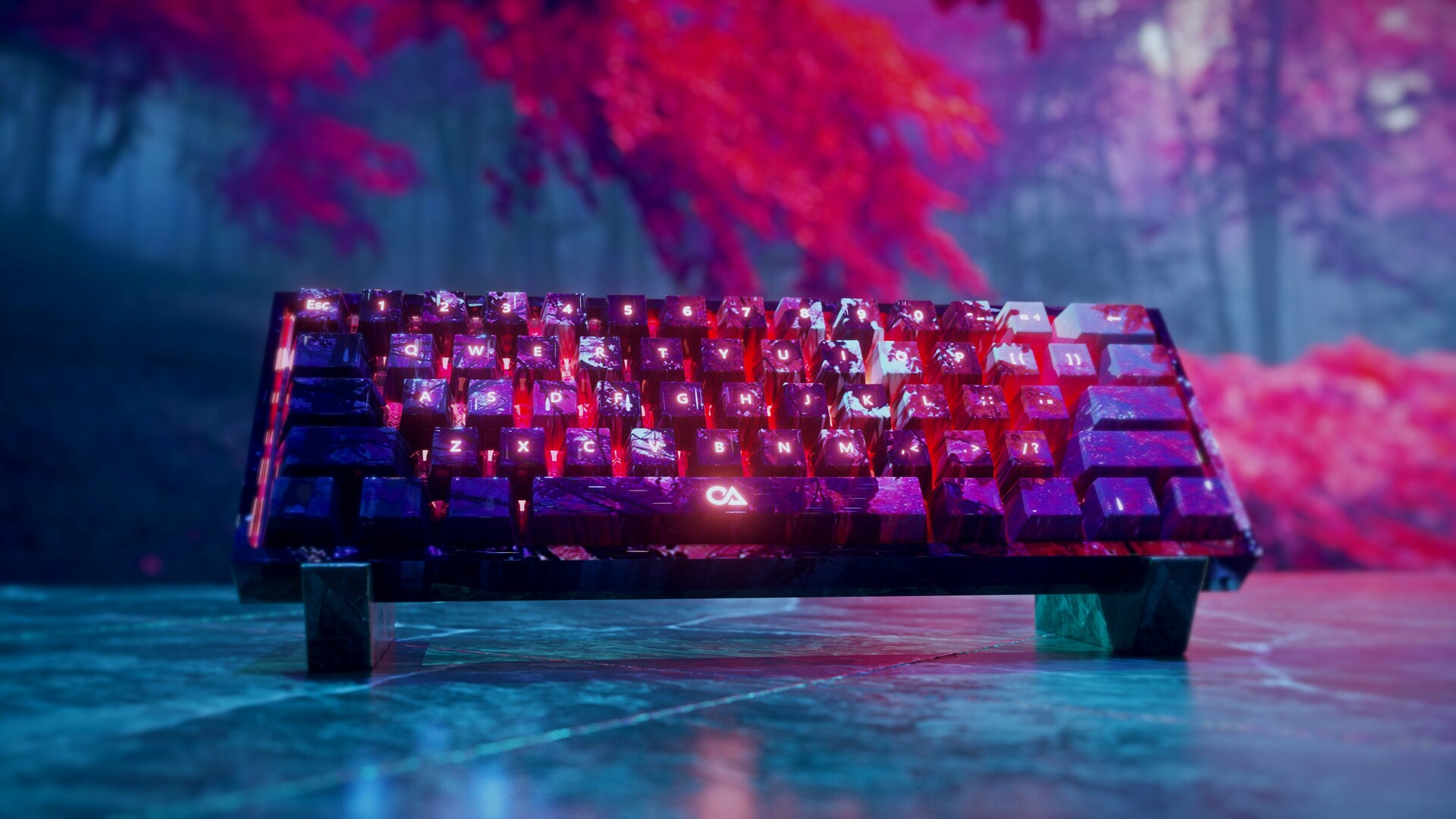 ArtStation - Keyboard modeling