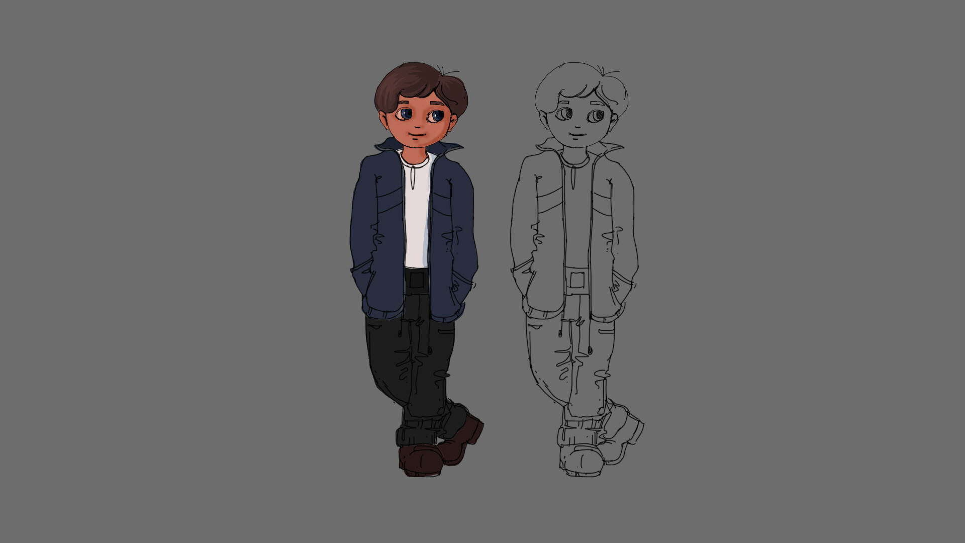 ArtStation - Boy character