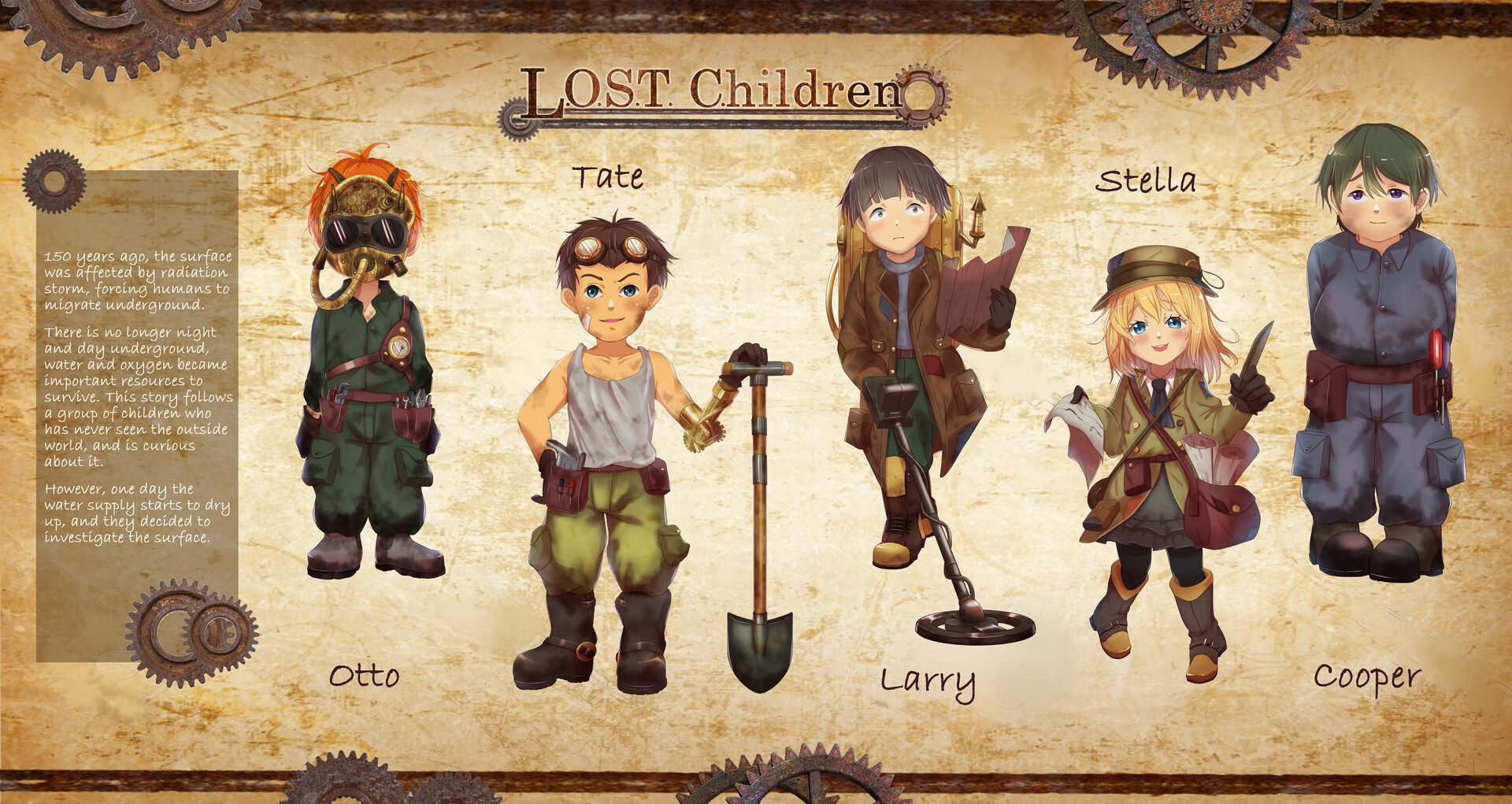 ArtStation - Lost Childen Final