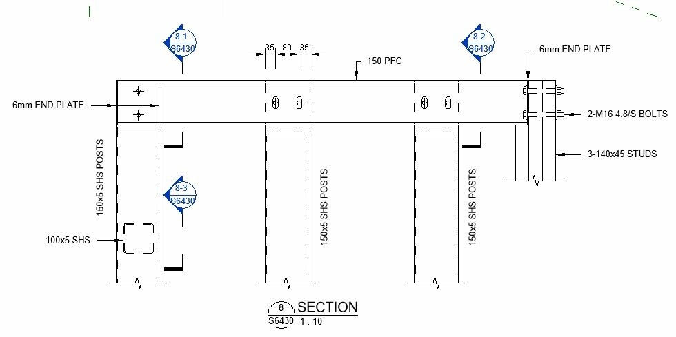 I Beam To Shs Column Connection - The Best Picture Of Beam