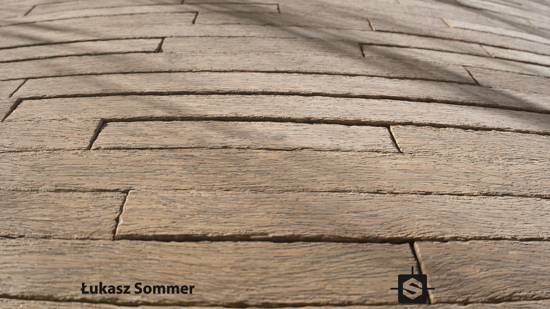 ArtStation - Vintage Composite Decking Floor