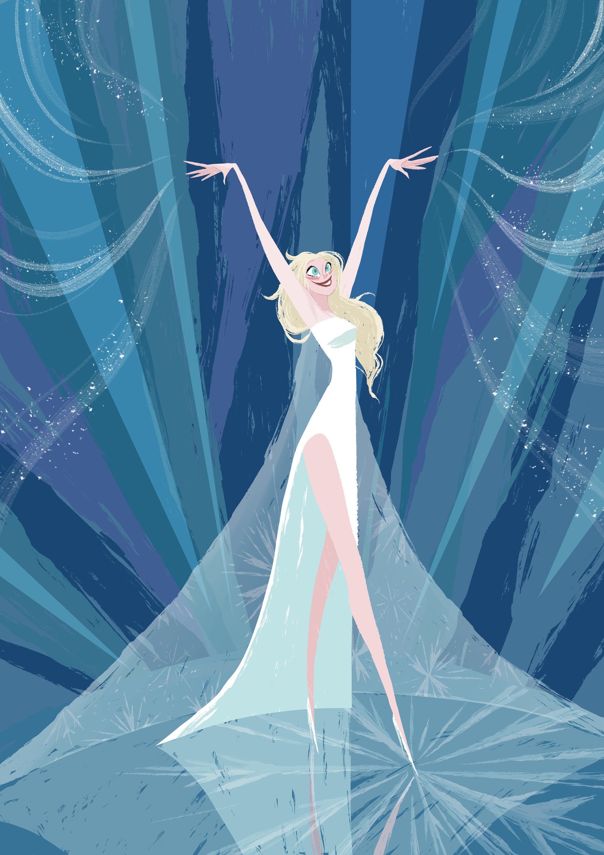 ArtStation - Queen Elsa