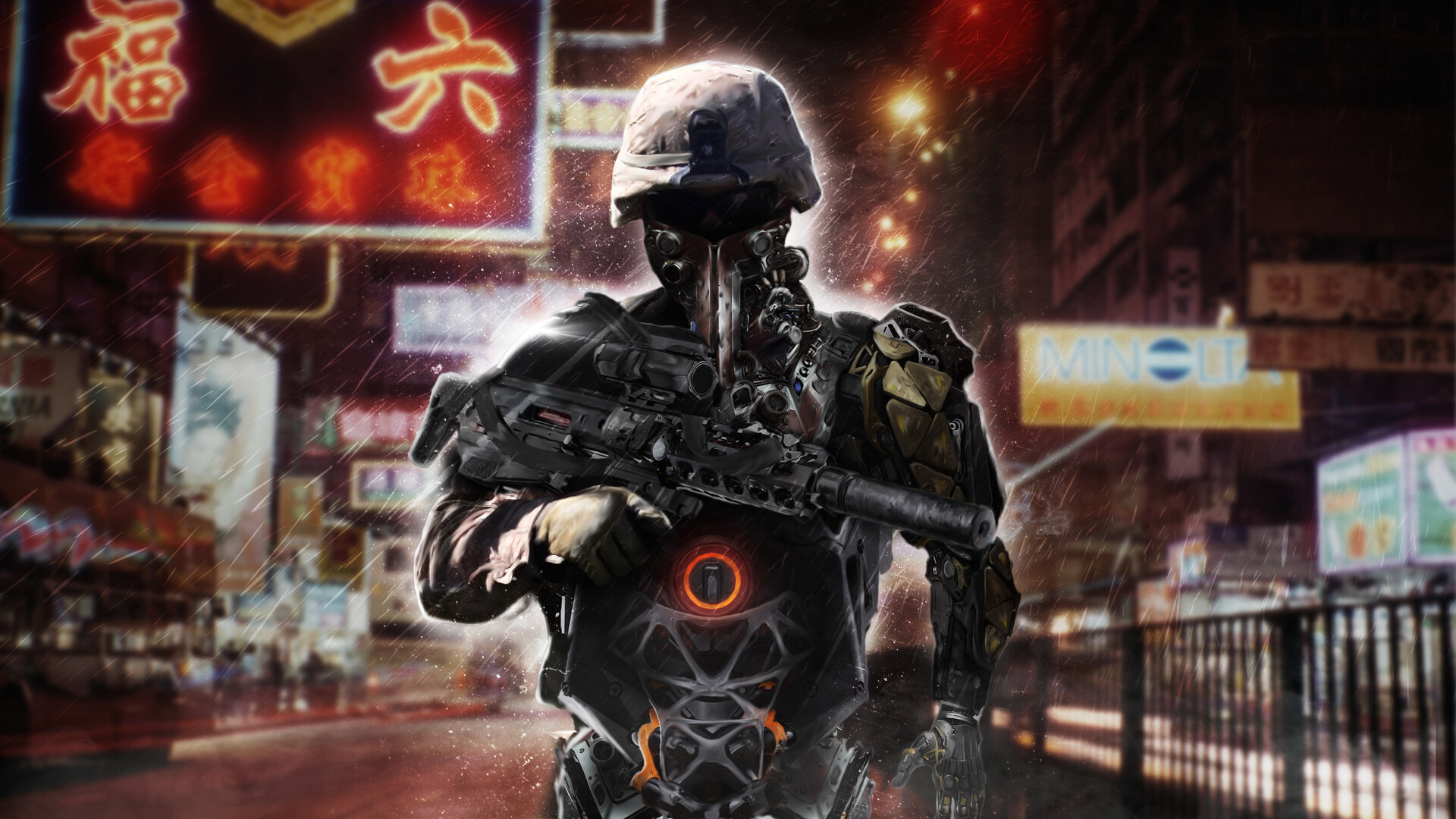 ArtStation - Cyber Military