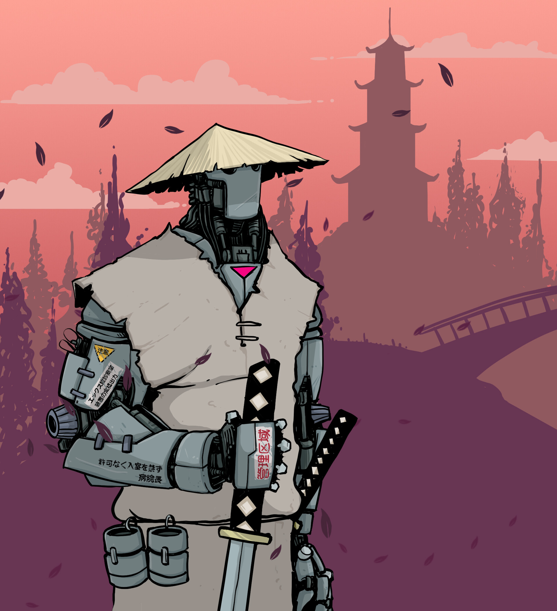 ArtStation - robot samurai