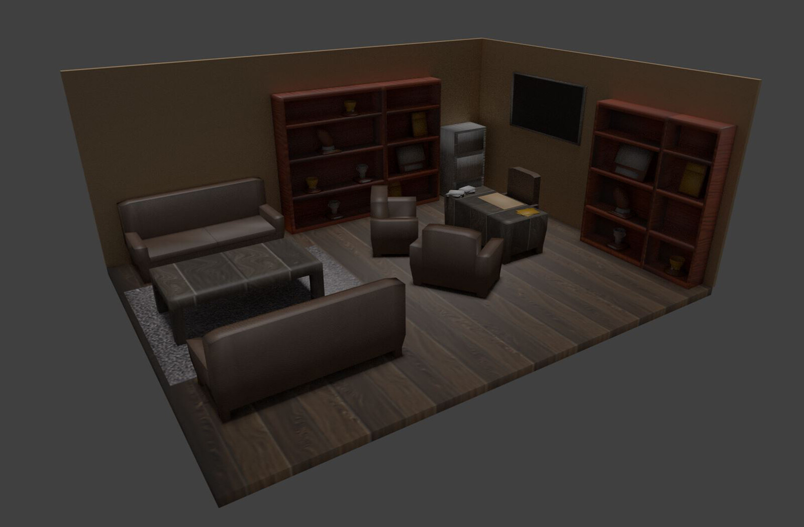 Luke Malcolm - Office Room