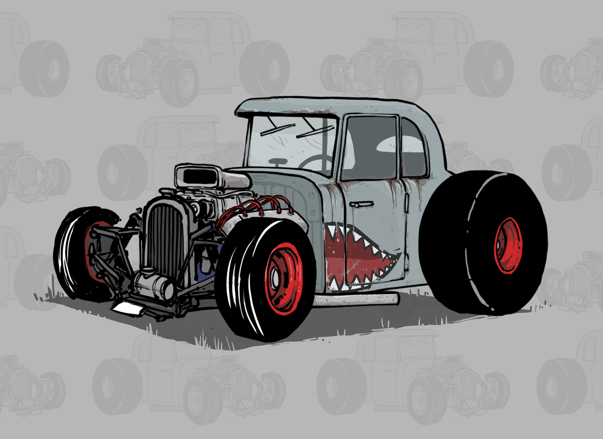ArtStation - hot rod