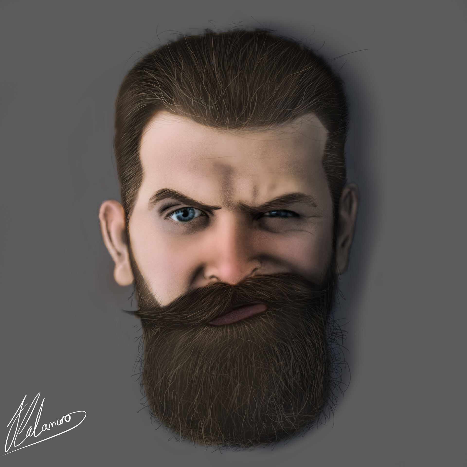 ArtStation - Bearded Male