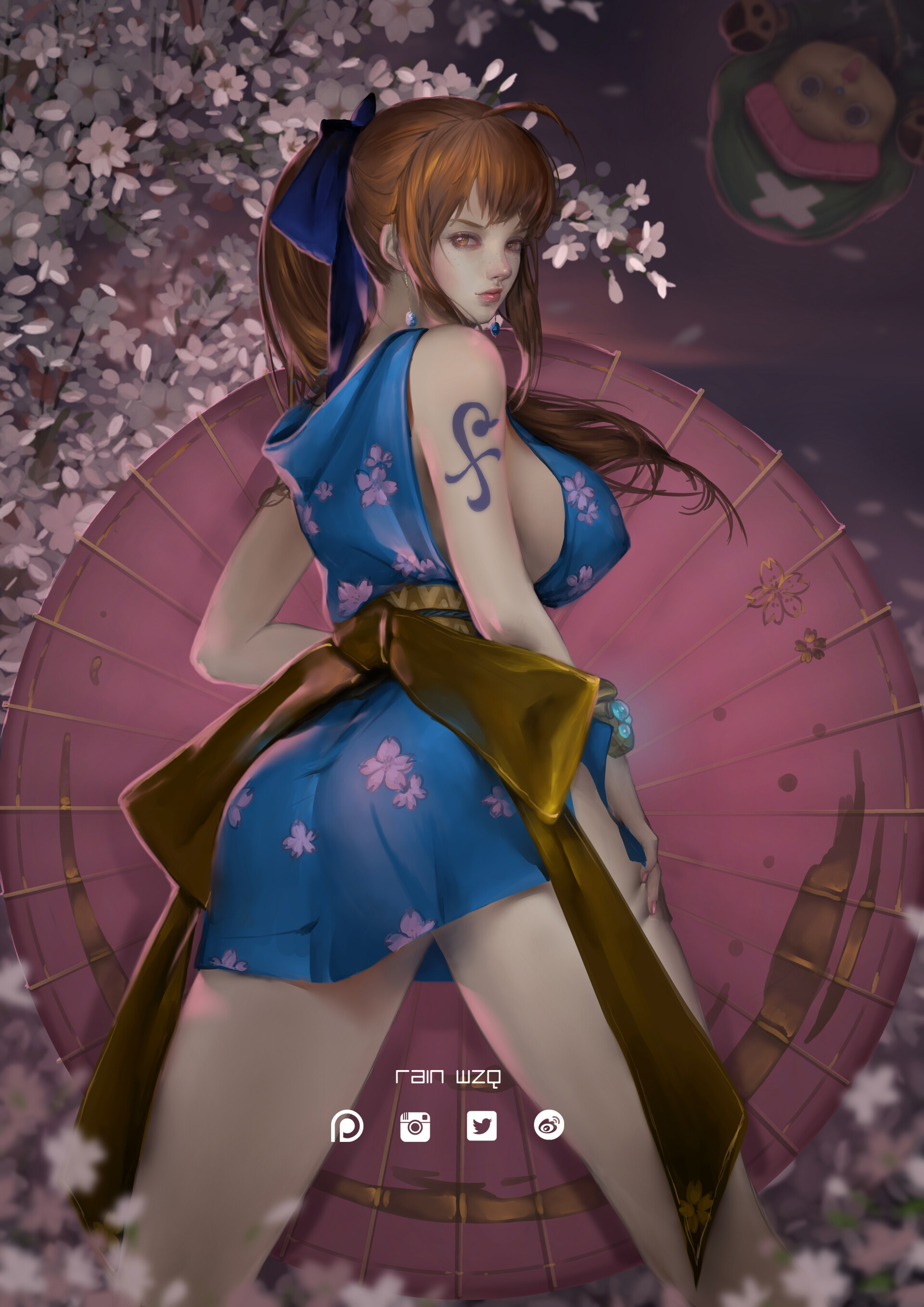 ArtStation - Nami (Wano Kuni)