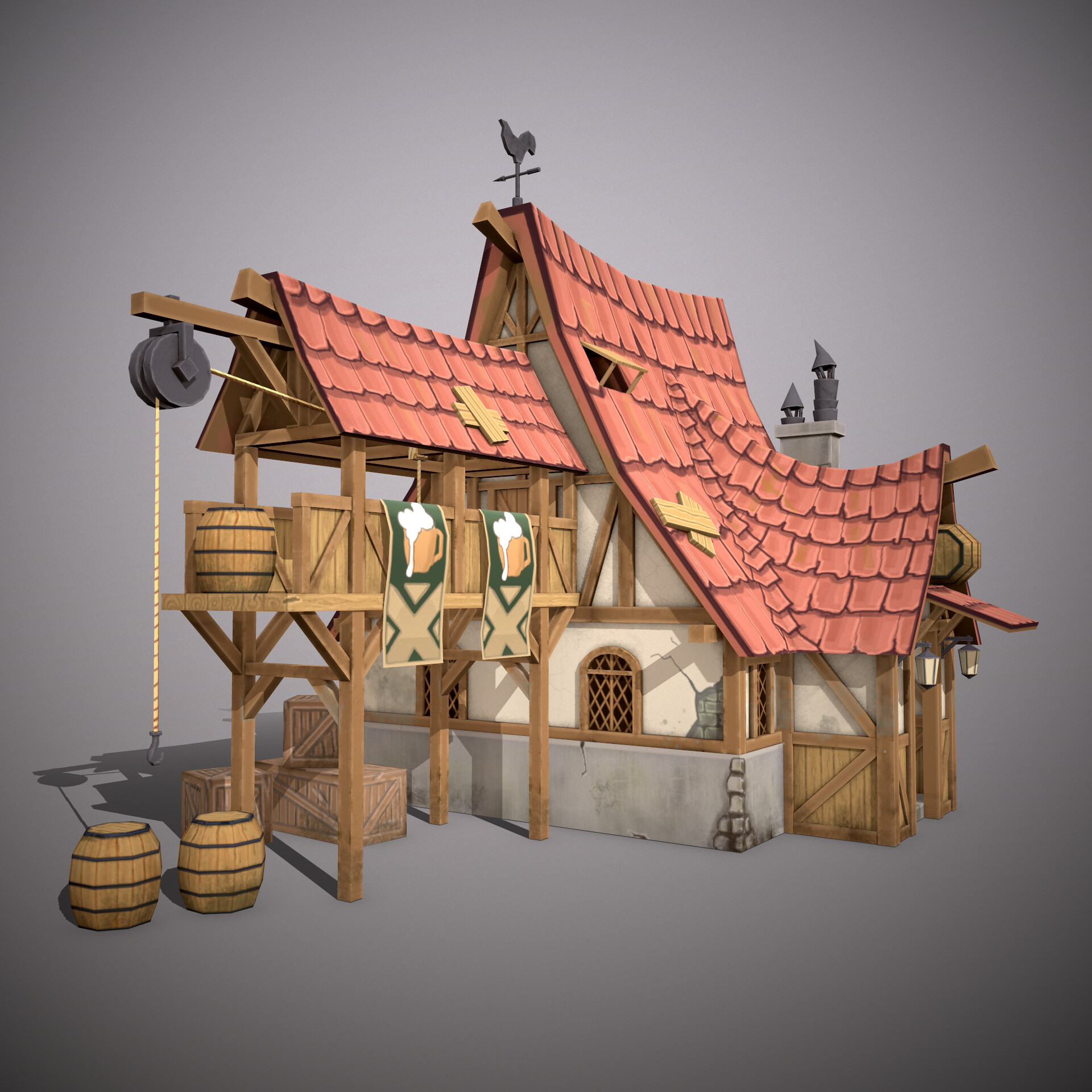 ArtStation - Medieval Tavern