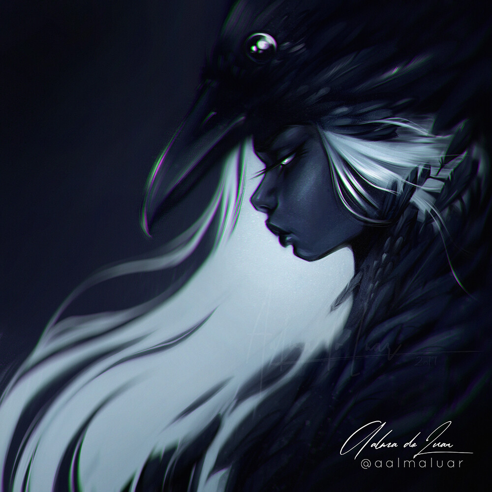 ArtStation - Shaman Raven