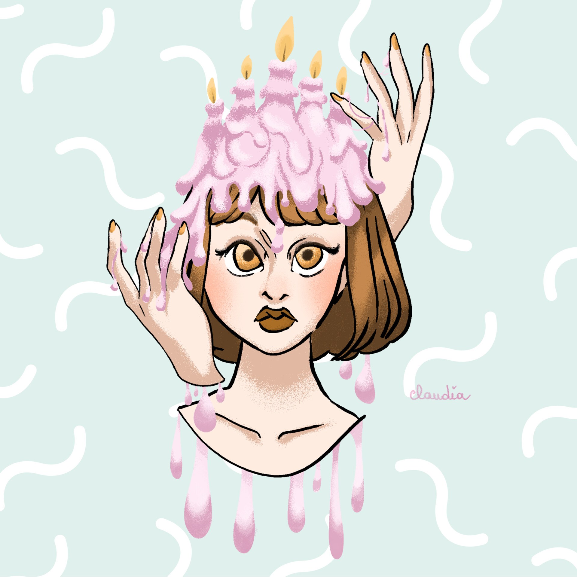 ArtStation - Candle Girl