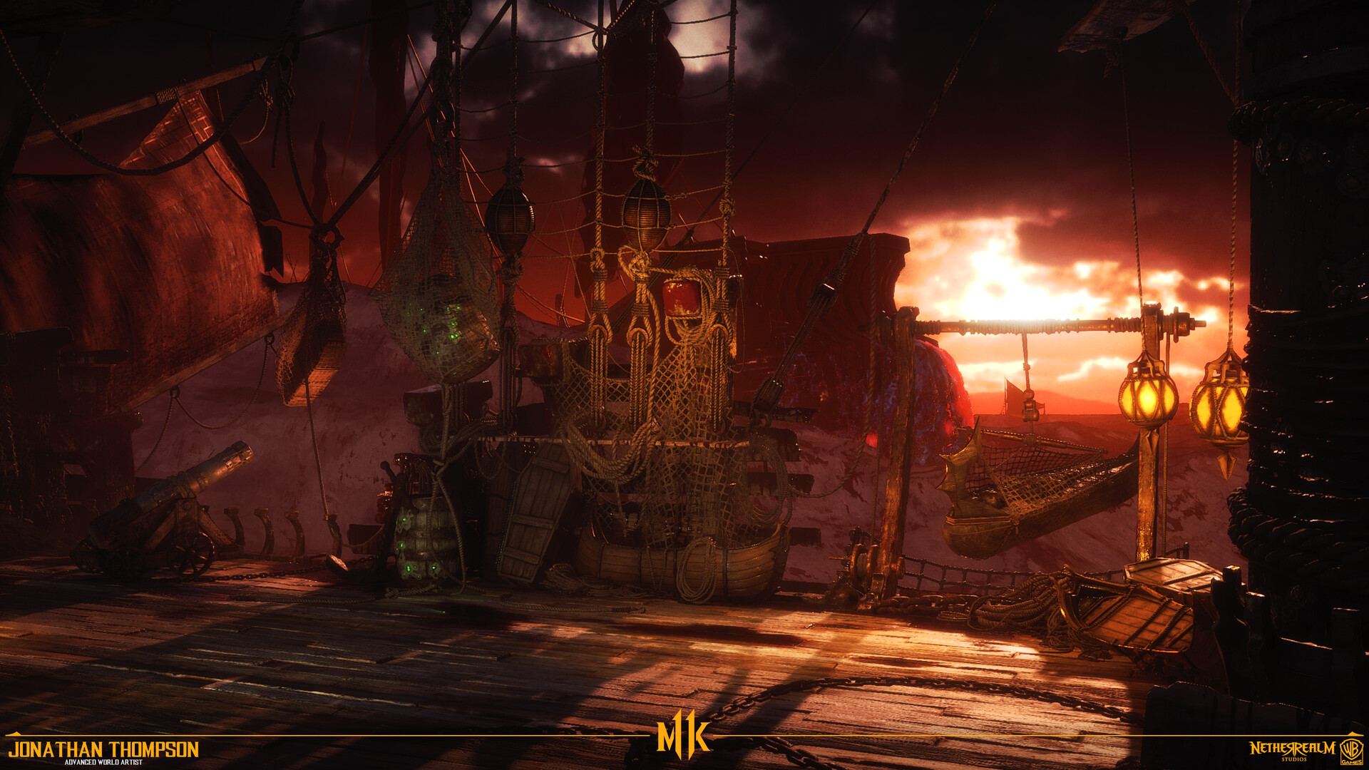 Jonathan Thompson - Mortal Kombat 11 Kharon's Ship