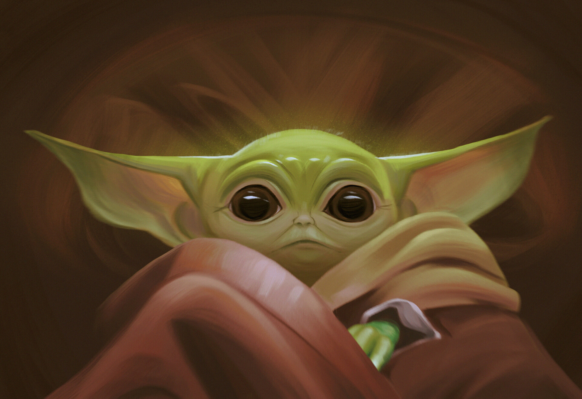 ArtStation - baby Yoda