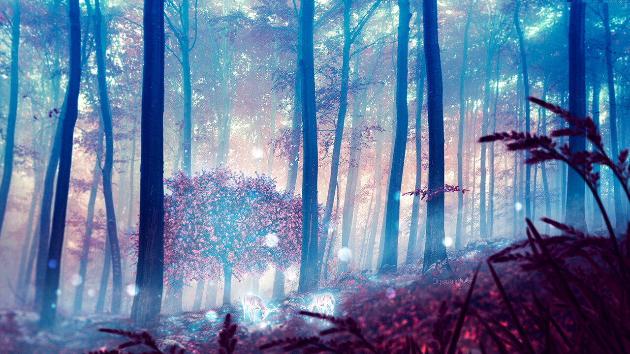 ArtStation - Forest of light