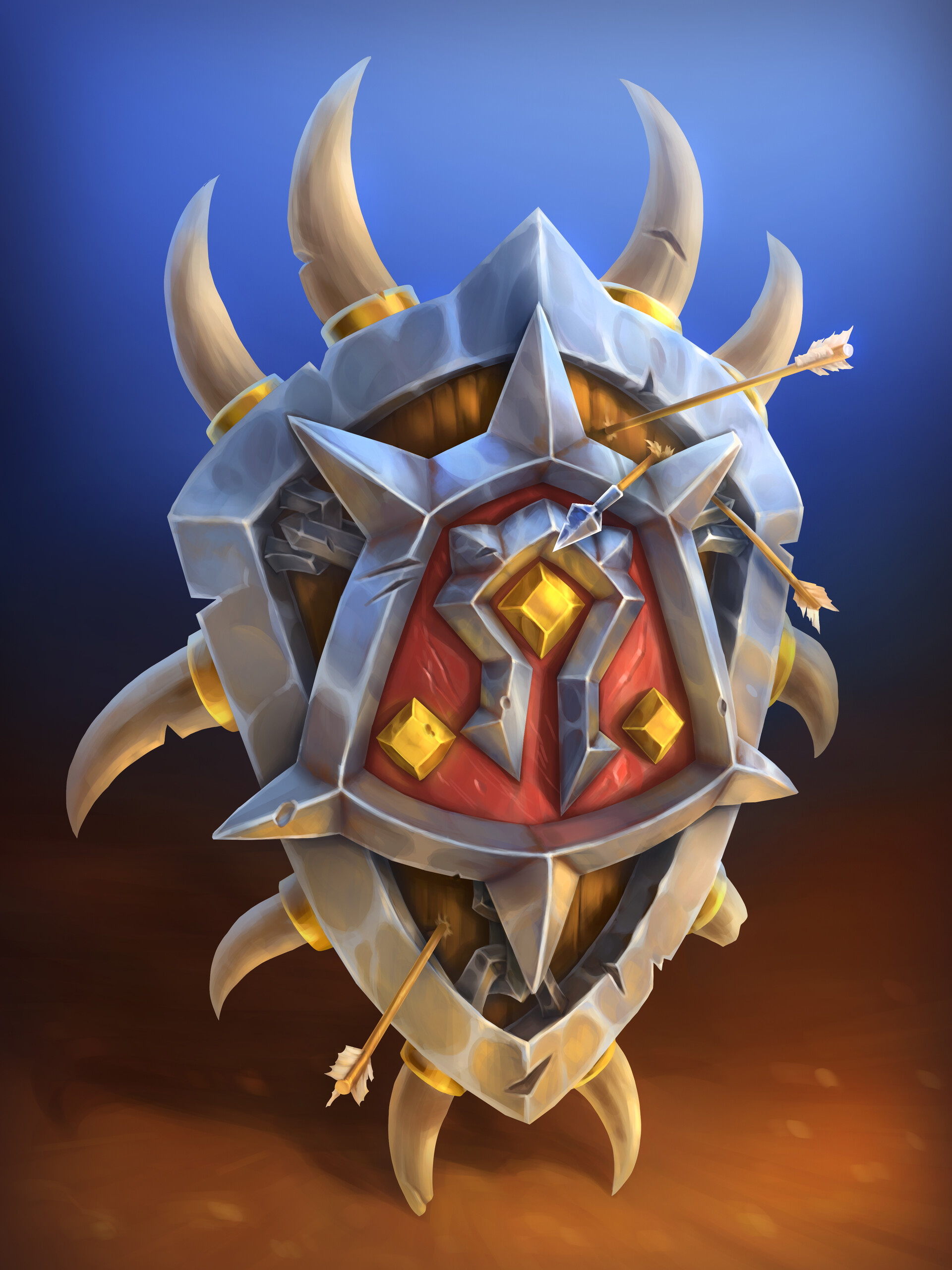 ArtStation - Shield of Varok Saurfang