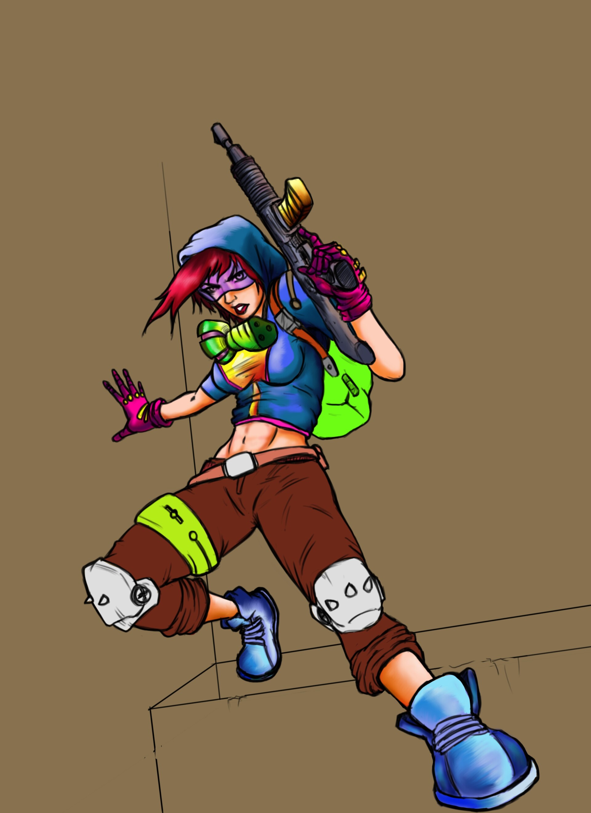 how to draw fortnite ninja skin