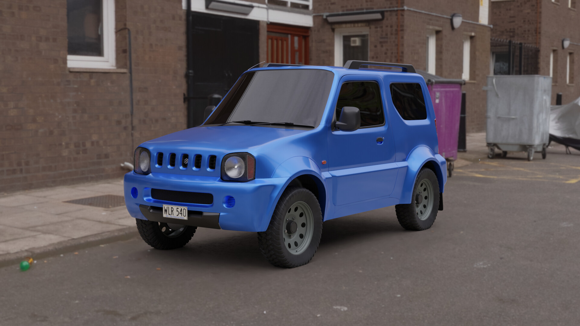 ArtStation - 1998 Suzuki Jimny