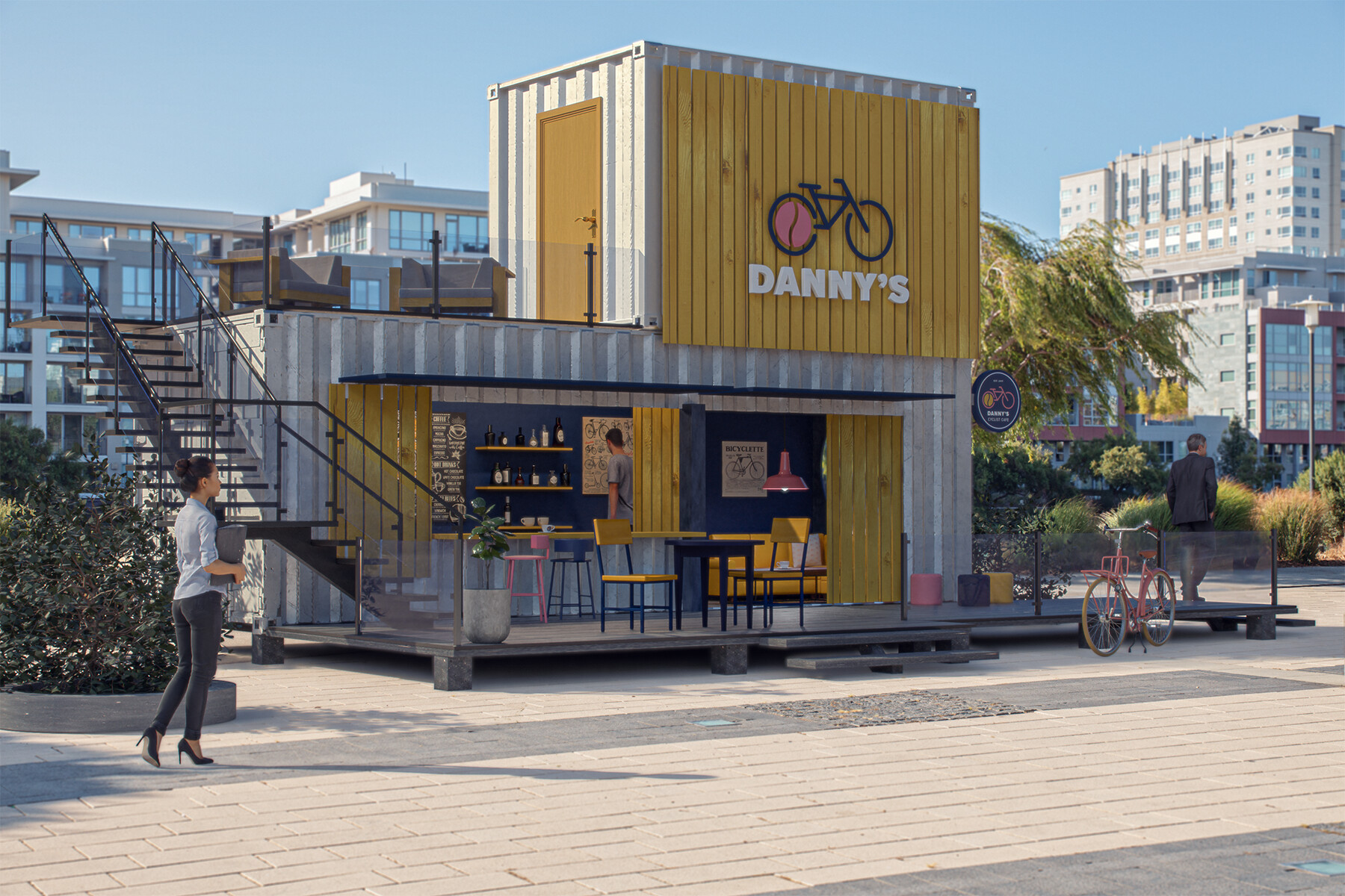 Anna Natter - Building visualisation and interior design in Adobe Dimension