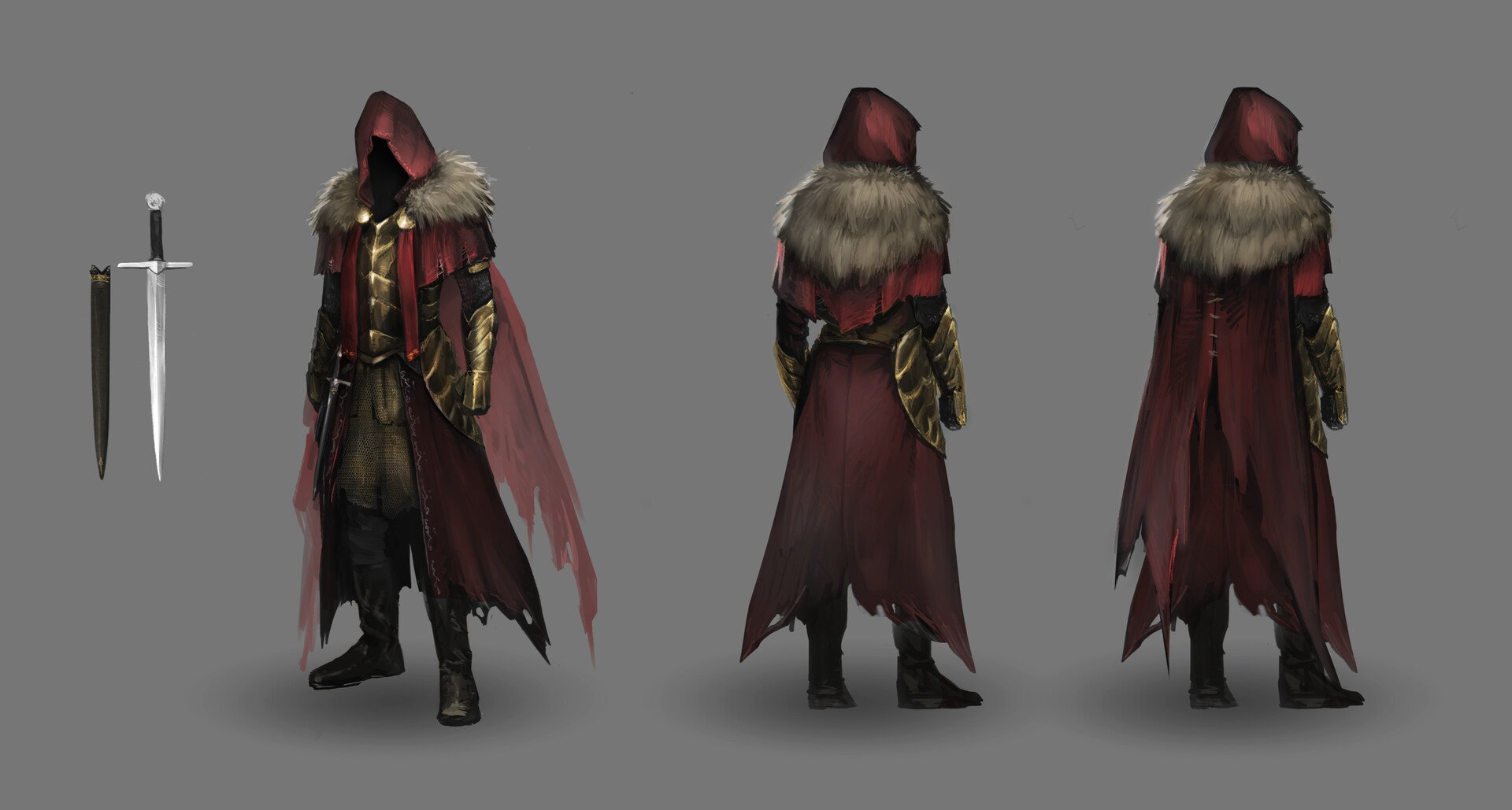 ArtStation - Crimson Knight