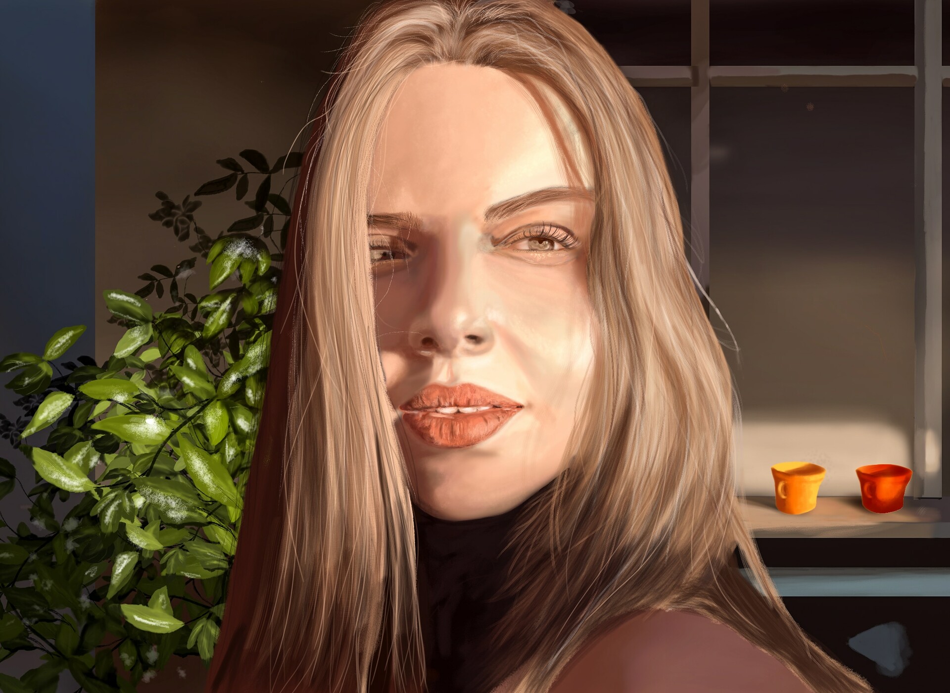 ArtStation - Light and shadow girlfriend