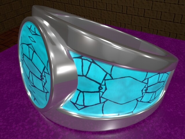 ArtStation - Turquoise Ring