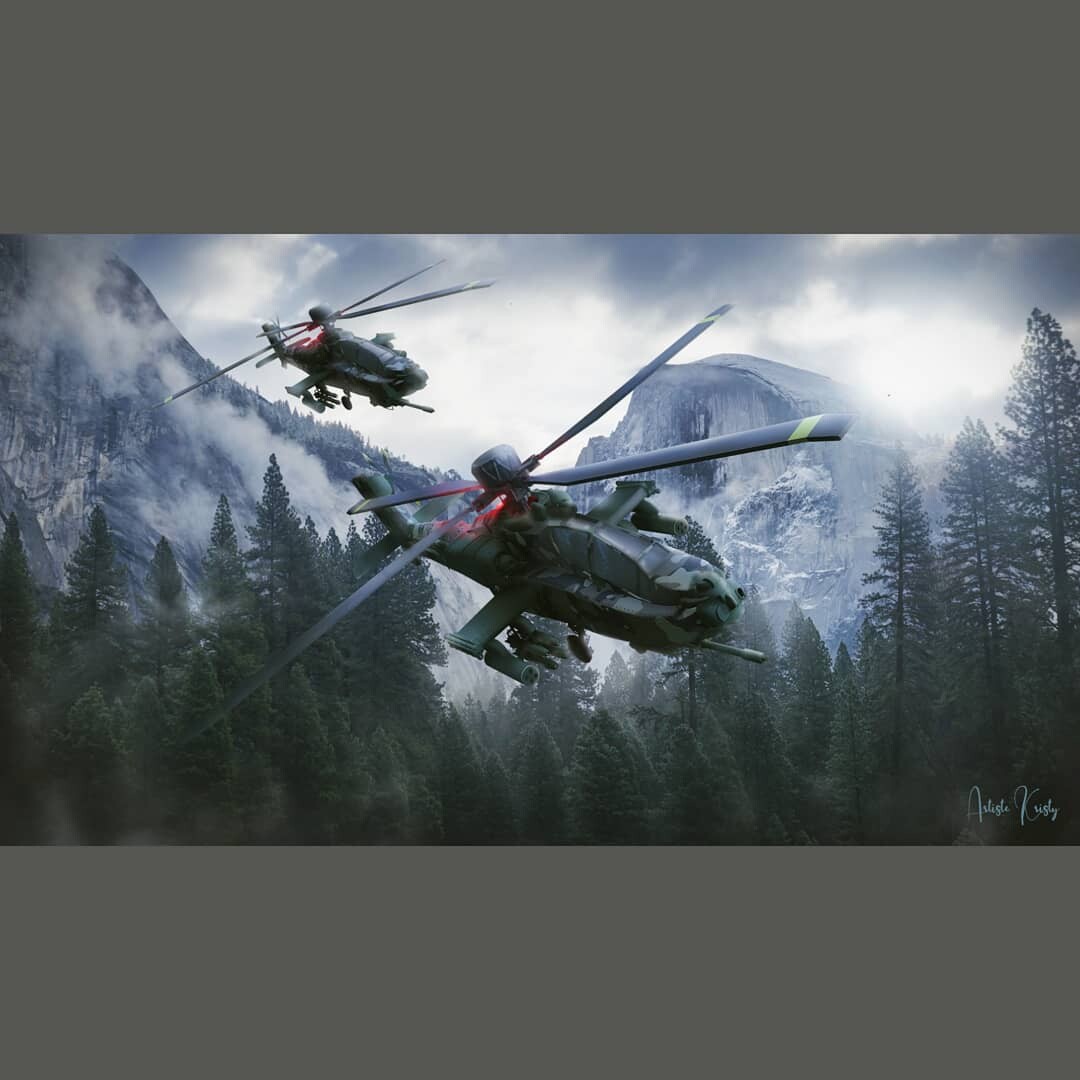 ArtStation - Apache 3d model