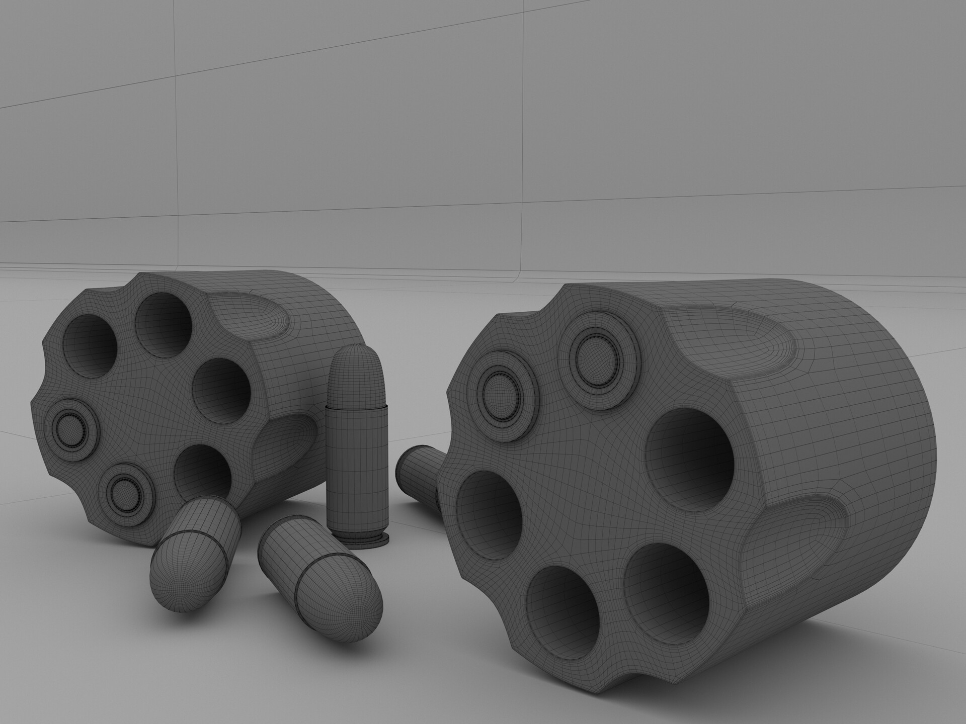 ArtStation - Revolver Cylinder