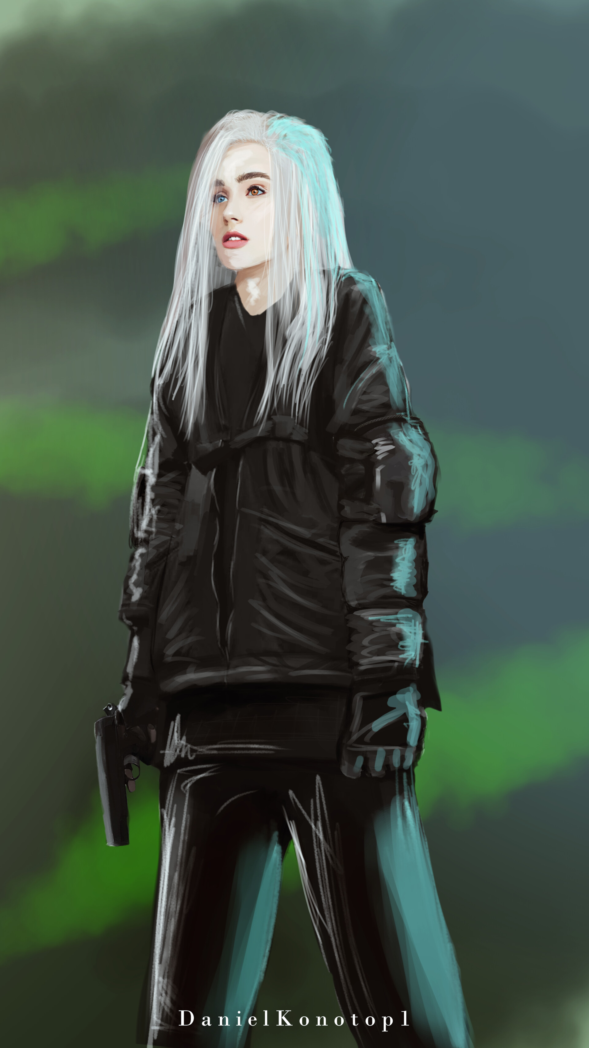 ArtStation - Techwear commission