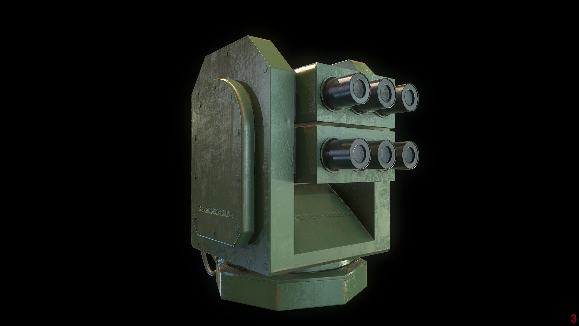 Nikolay Fanin - 3dmodeling tower turret