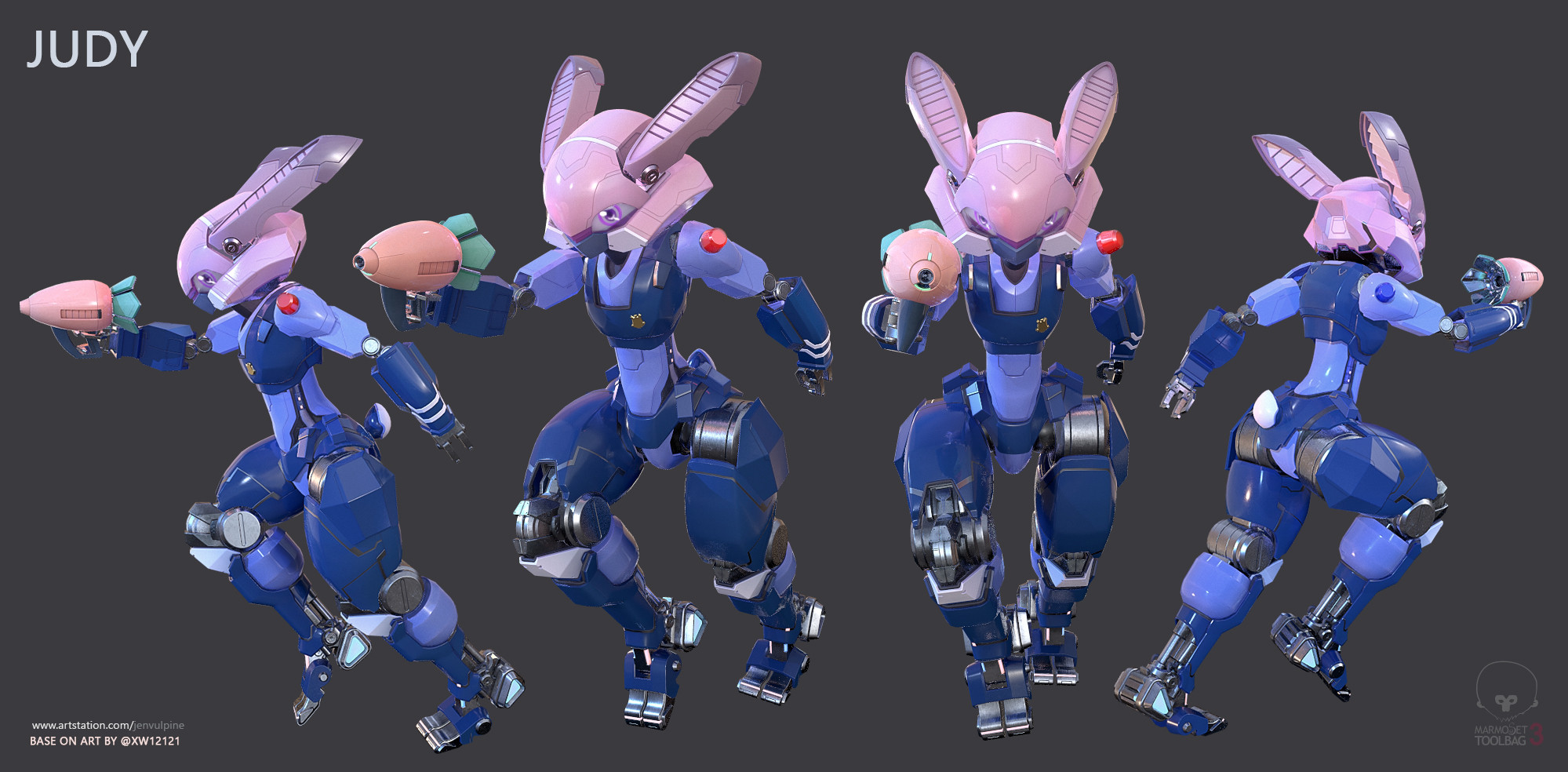 Judy Hopps v2 by Jen. V : r/zootopia