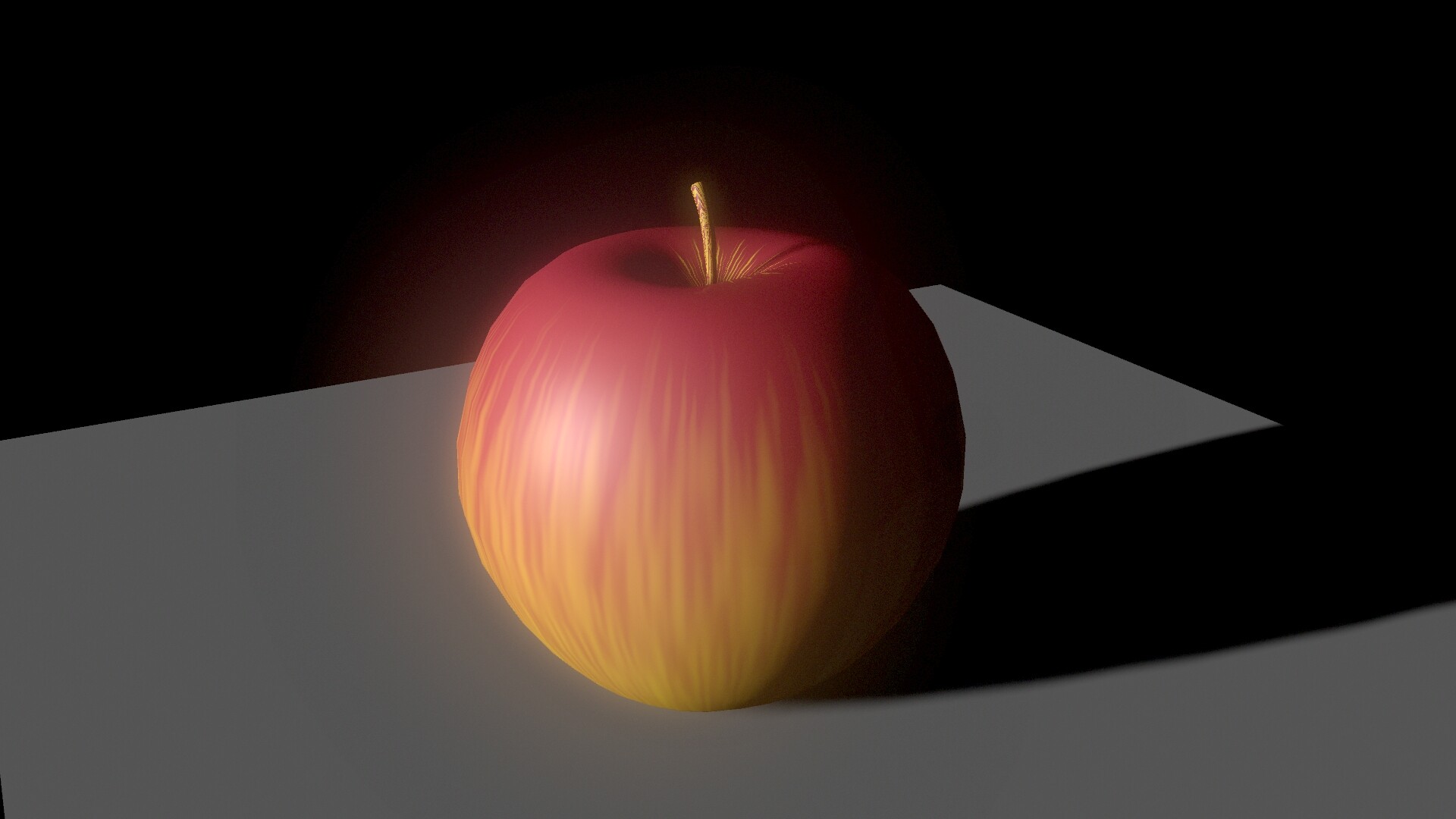 ArtStation - Apple 3D Coloring
