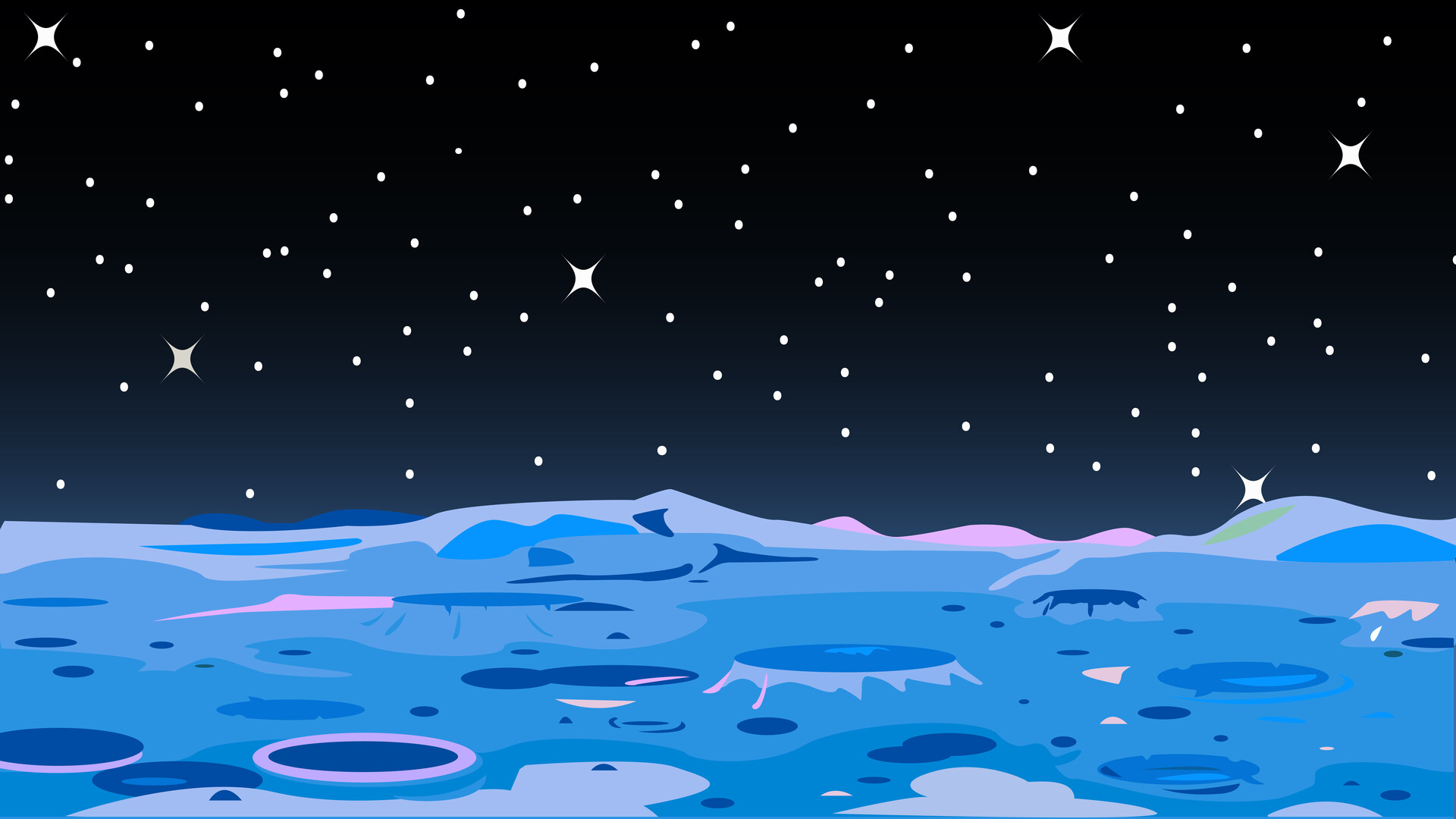 ArtStation - moon surface