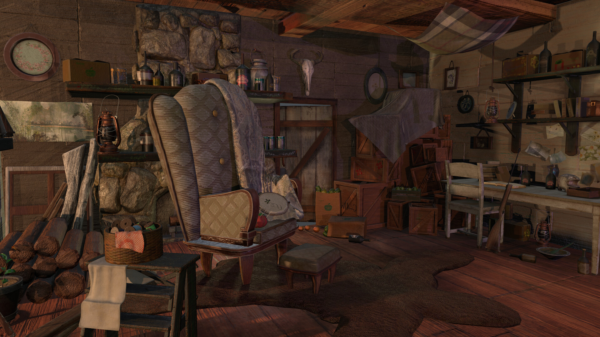 ArtStation - Indoor scene