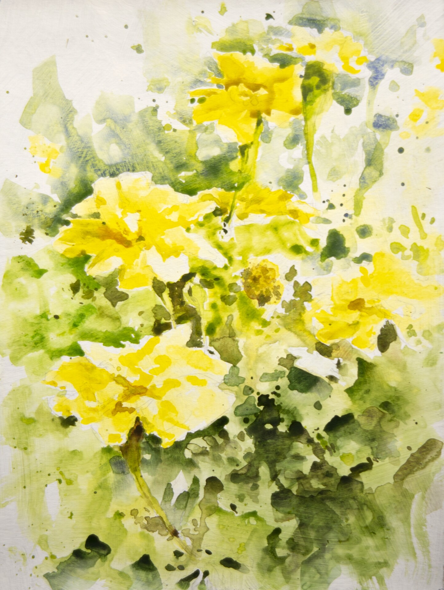 ArtStation - Yellow Flowers