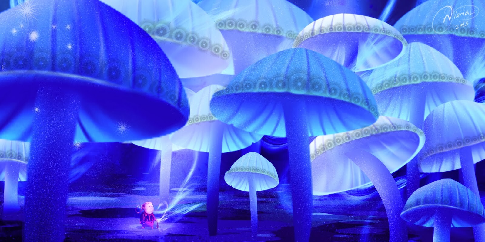 ArtStation - Magic Mushroom