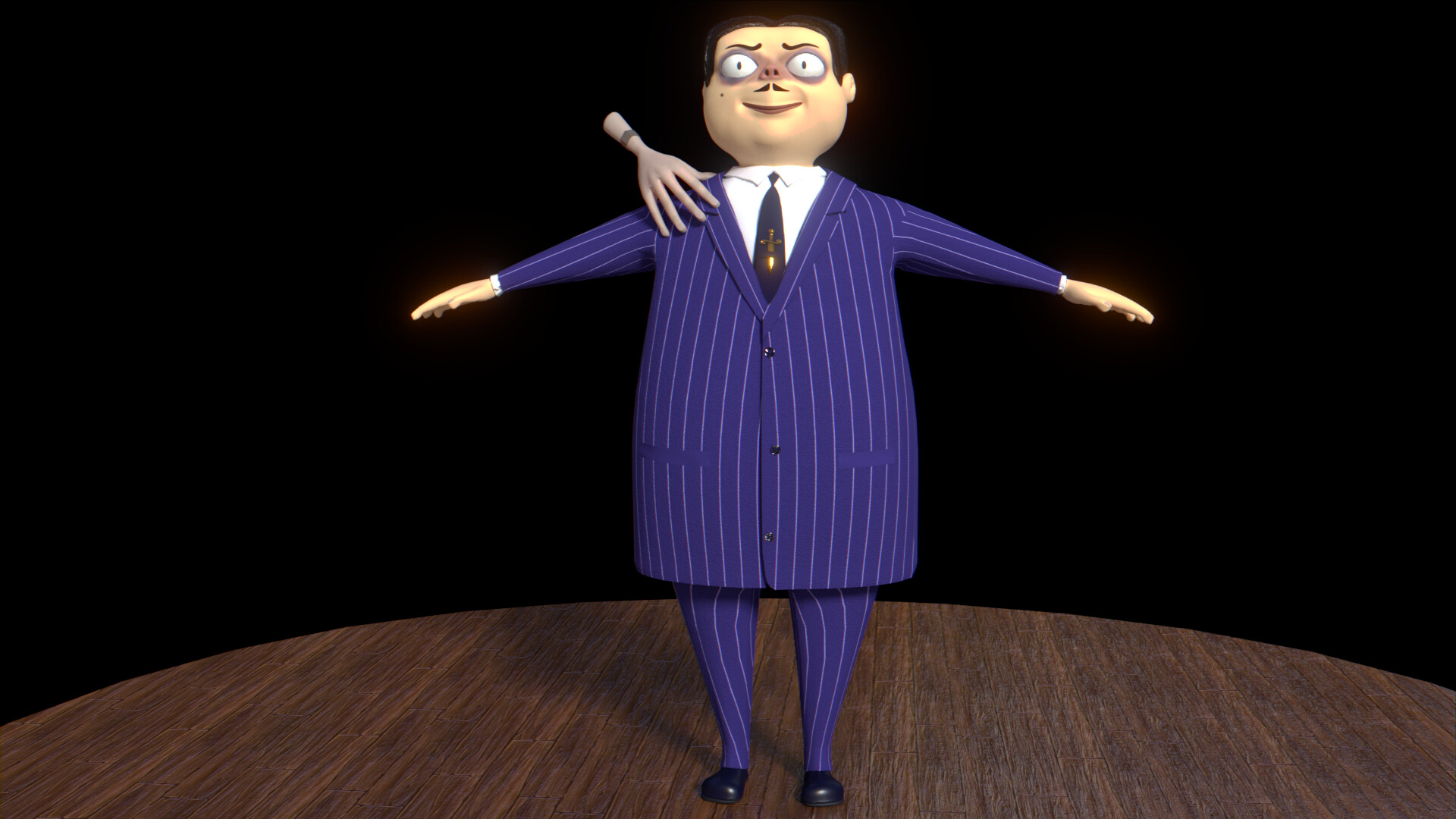 ArtStation - Gomez from Addams Family 2019