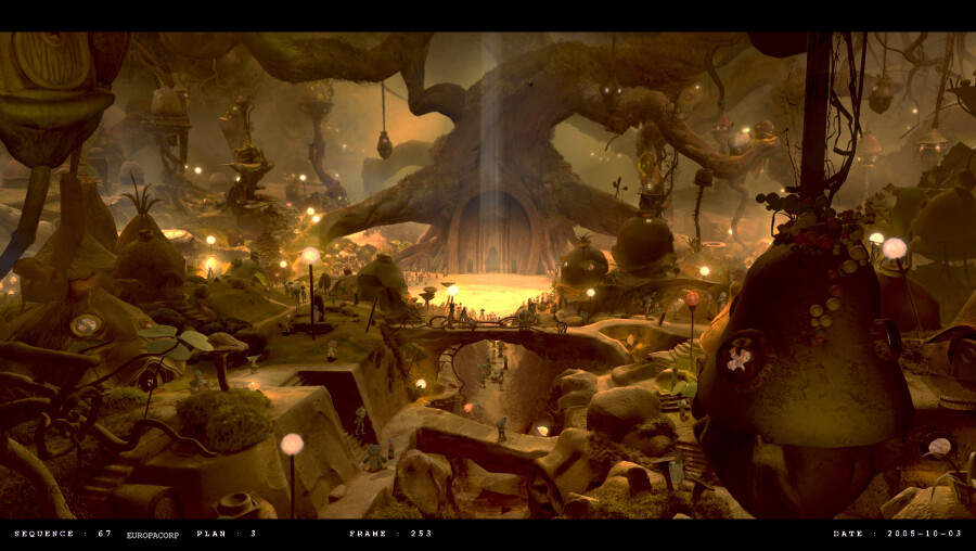 ArtStation - arthur and the invisibles main scenery