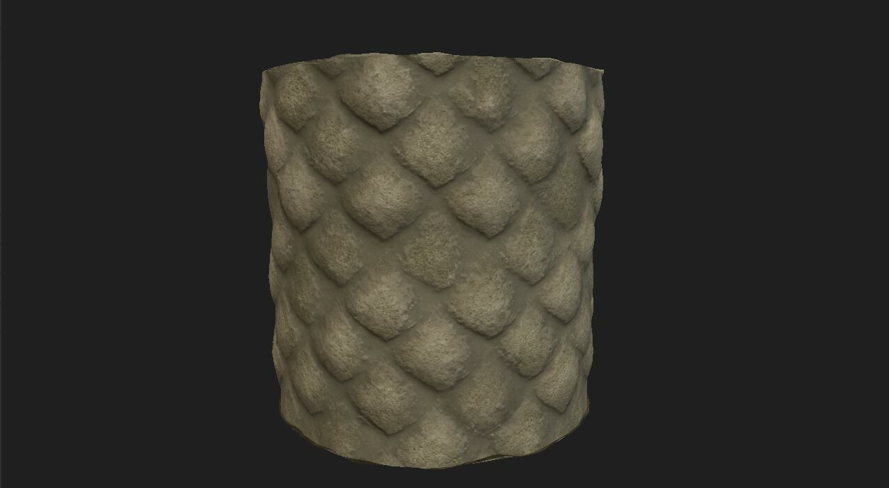 ArtStation - Project Stone Dragon Scales