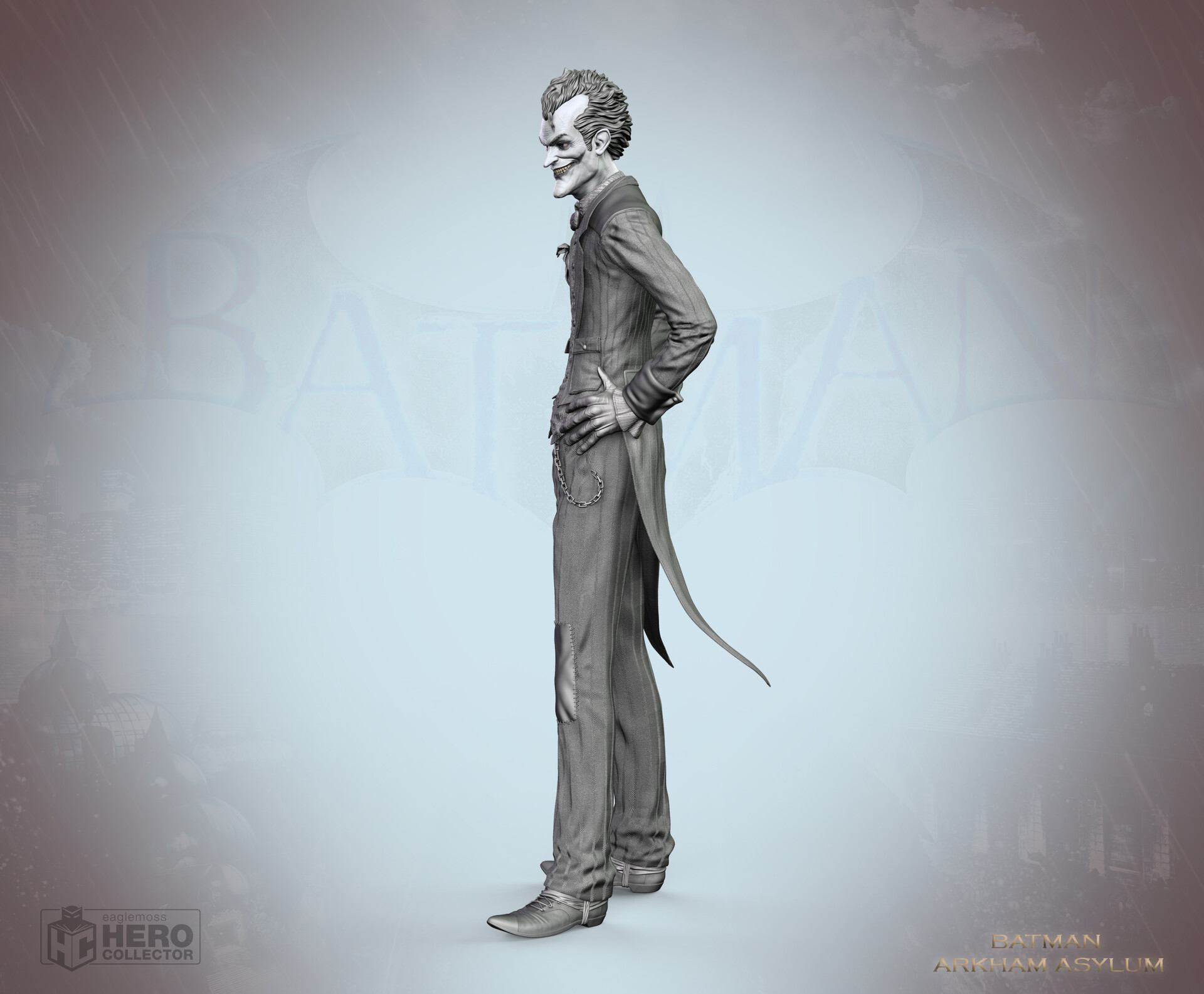 Joker Arkham Asylum Concept Art